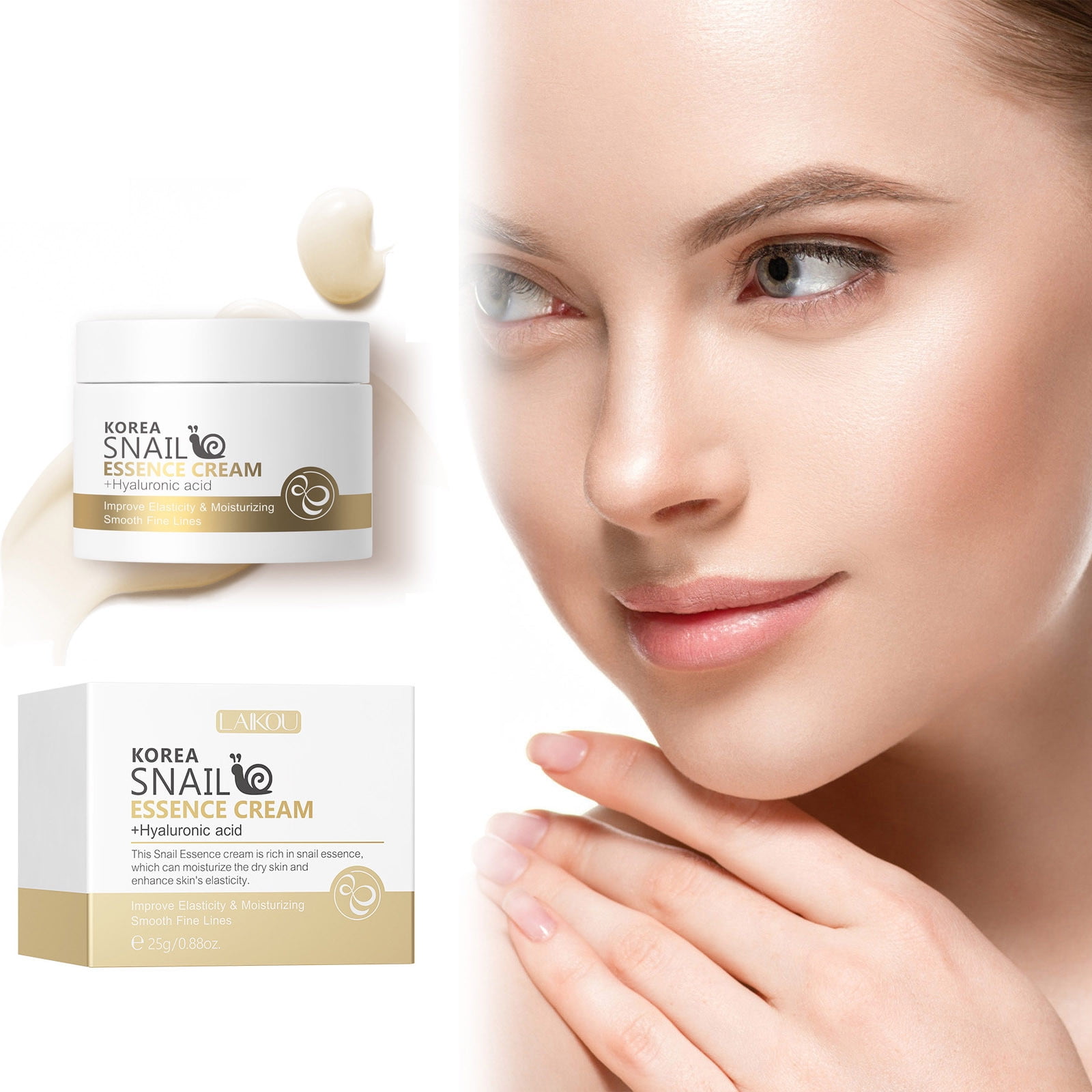 JINCBY Clearance,Snail Essential Face Cream Moisturizing Face Cream 25g ...