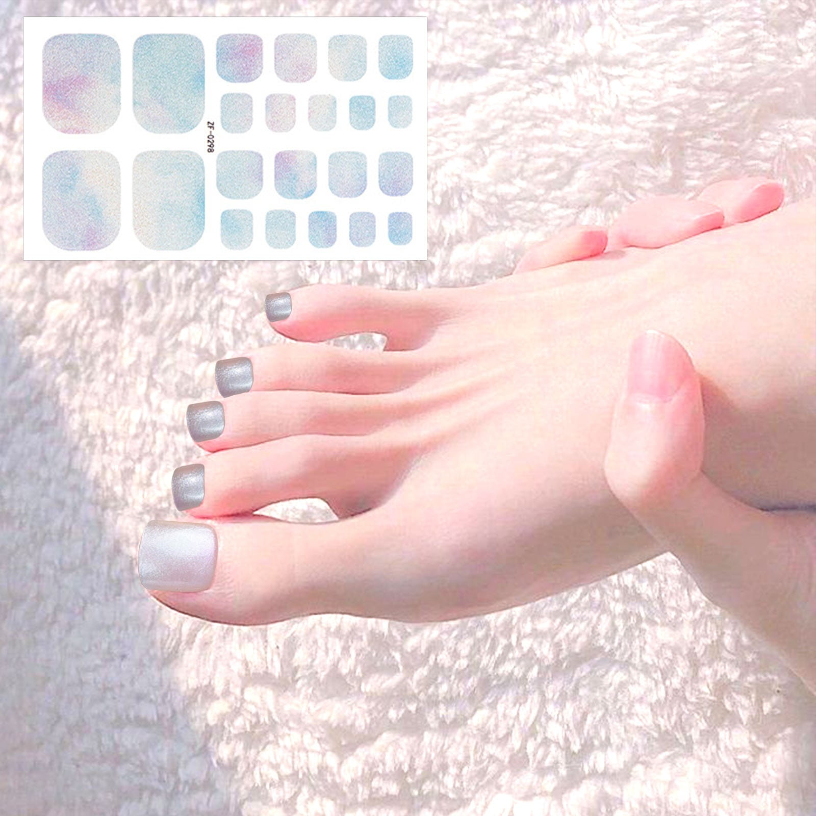 JINCBY Deals,Zhengxiang New Nail Oil Film Toe Nail Sticker Nail Sticker ...