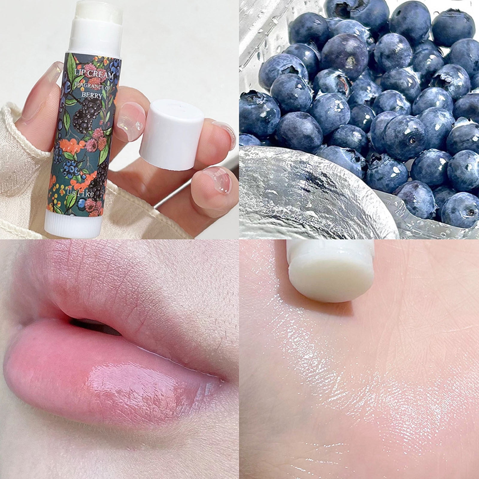 JINCBY Clearance,Fruit Lip Balm Stick Crystal Lipsticks For Lip Care ...