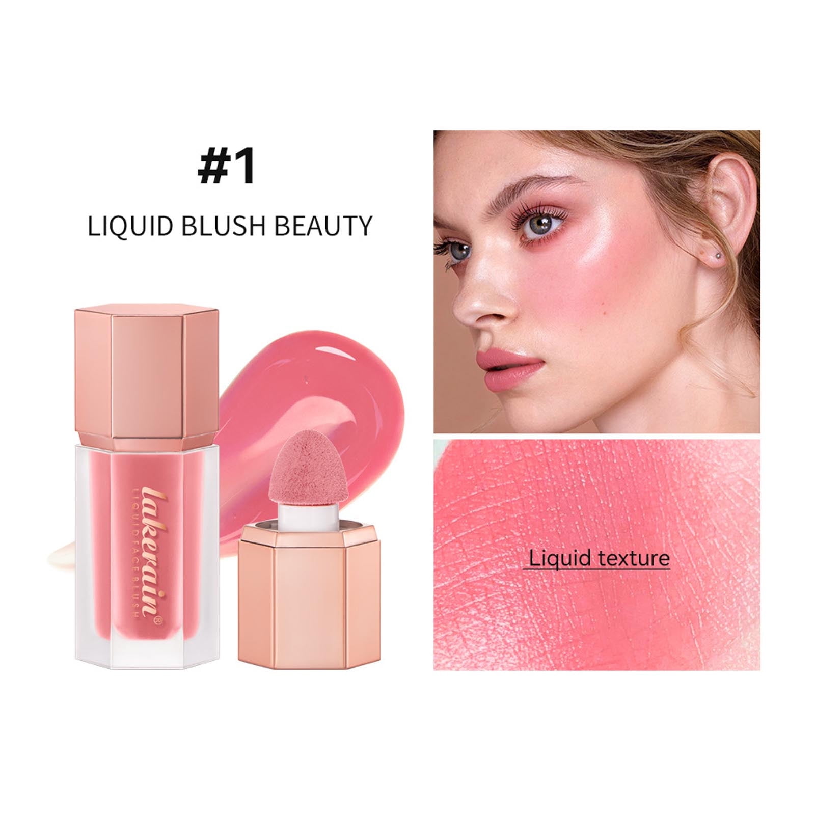 JINCBY Clearance,Liquid Blush Makeup For Cheeks Soft Cream Blush Wand ...