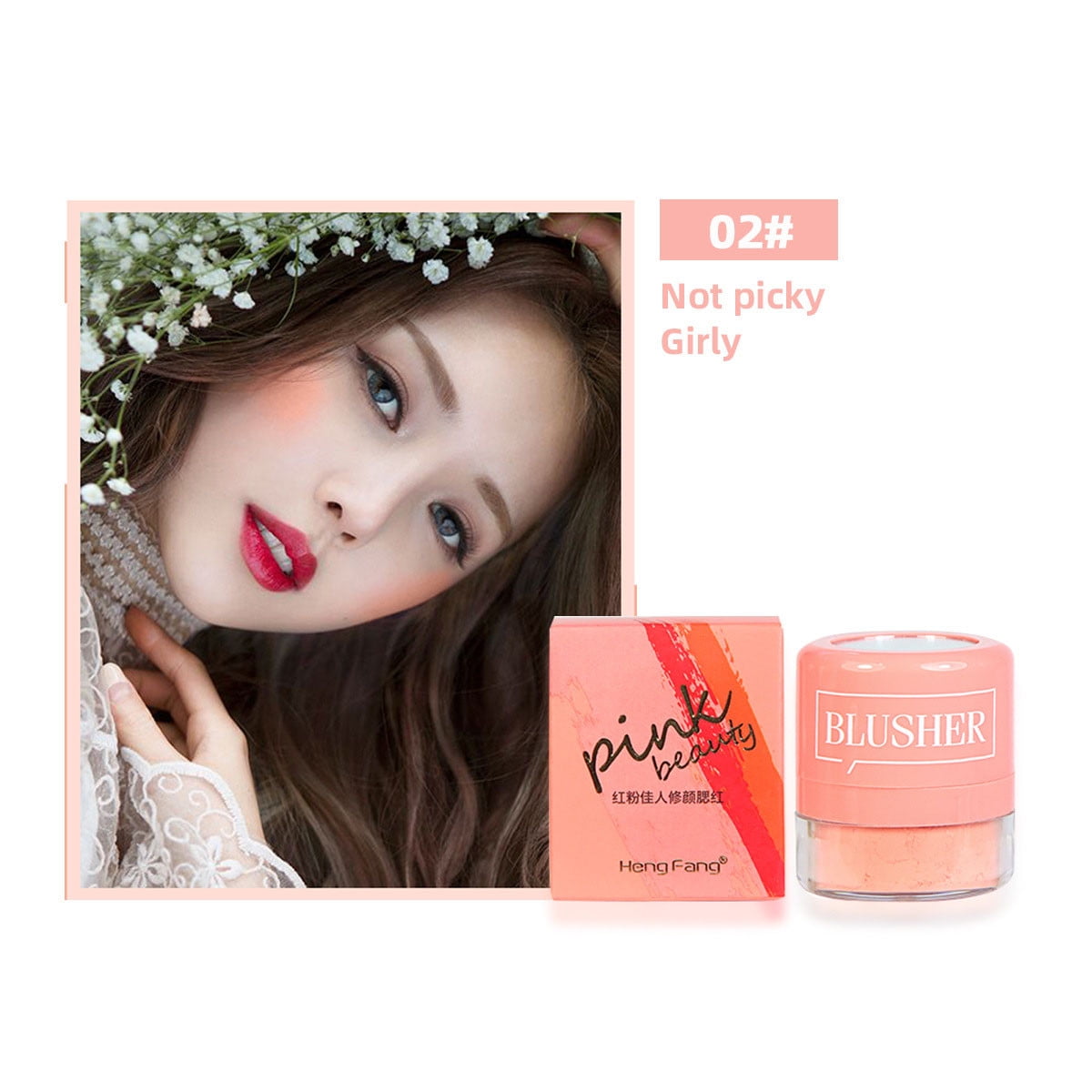 JINCBY Clearance,Loose Powder Blush Cushion Blush Natural Blush Bright ...