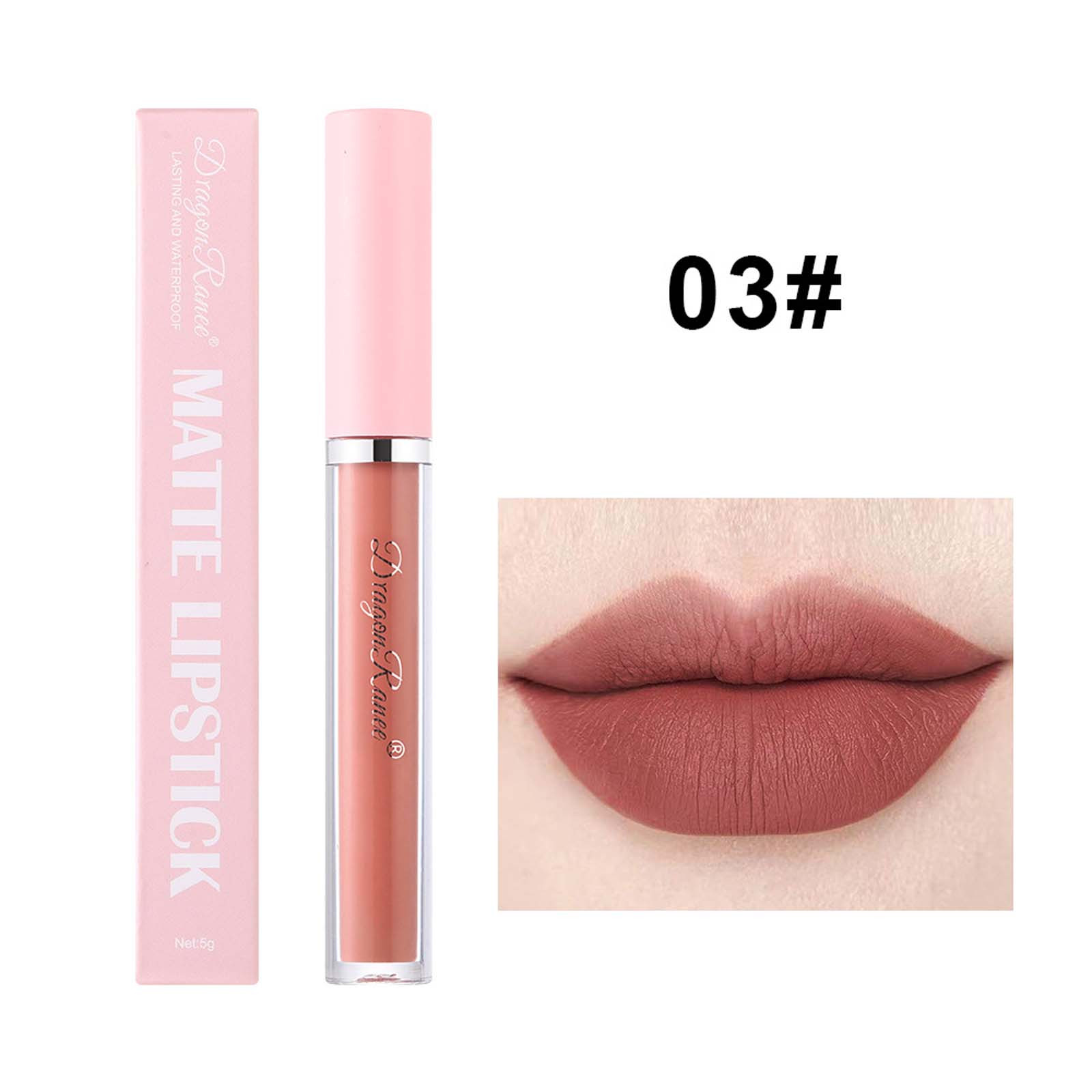 JINCBY Clearance,Mist Matt Lip Glaze Female Skin Color Is Not Easy To ...