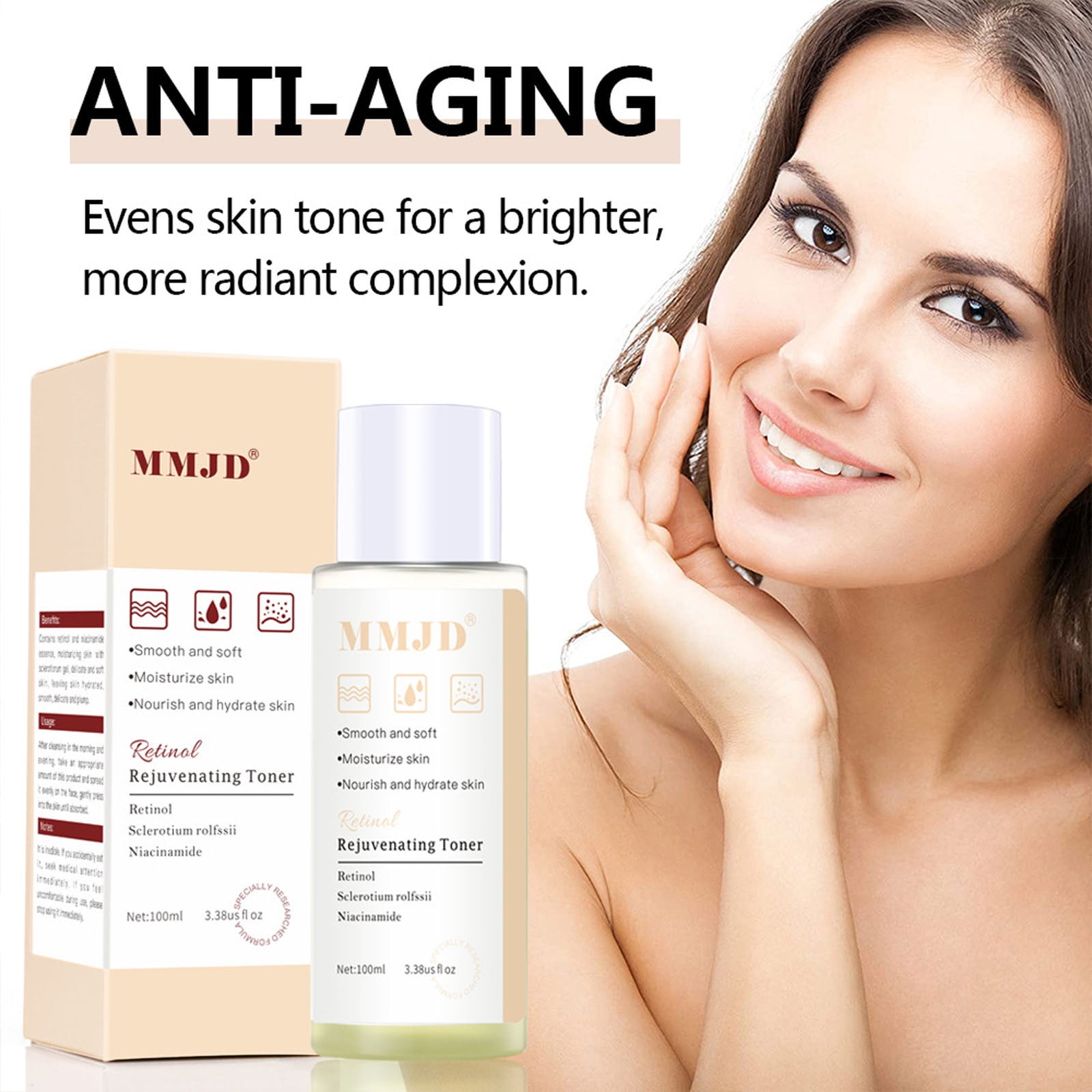 JINCBY Clearance,Retinol Toner, Anti-Aging, Brightening Neck & Facial ...