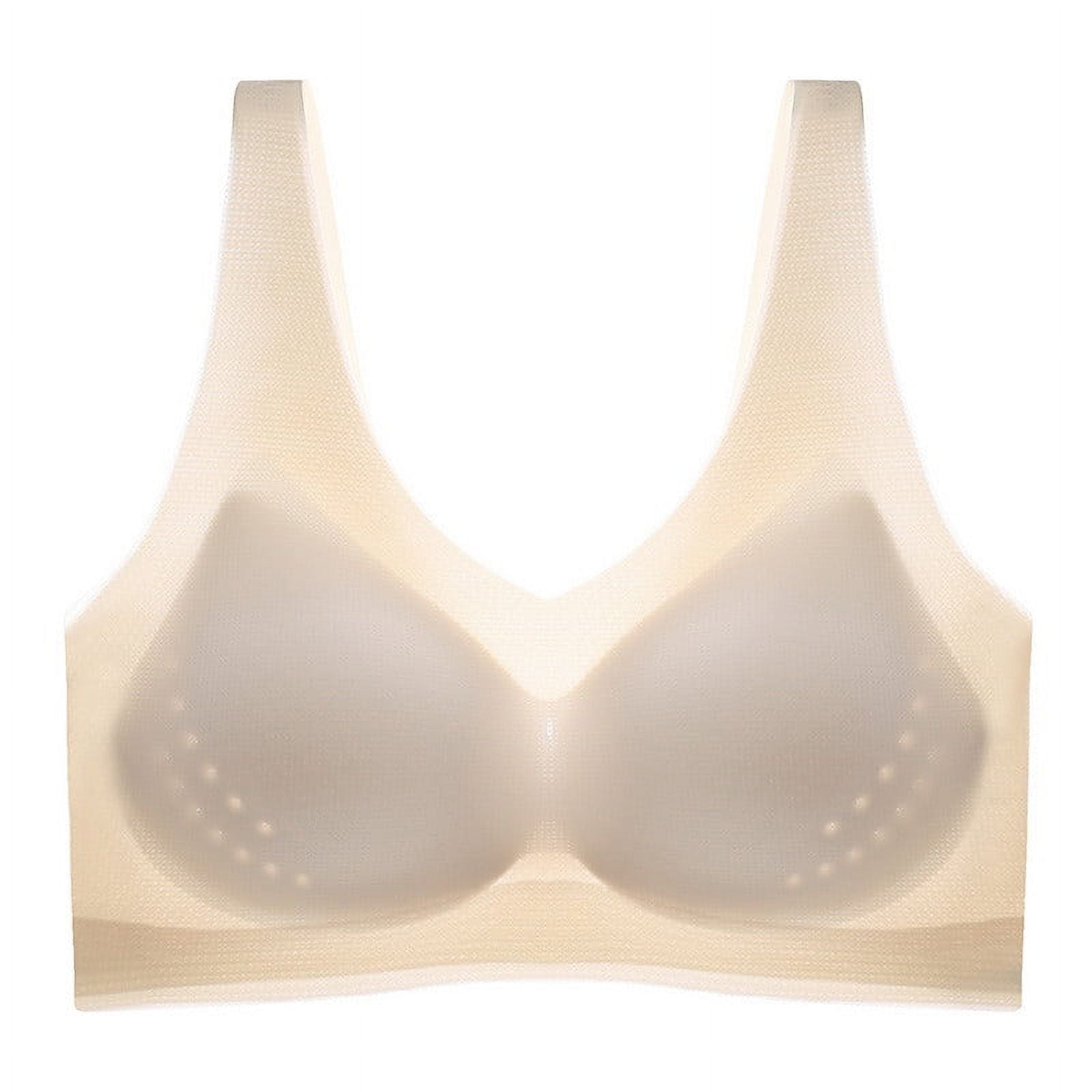 JINCBY Clearance,Traceless Back Bra With Ultra-thin Ice Silk And No ...
