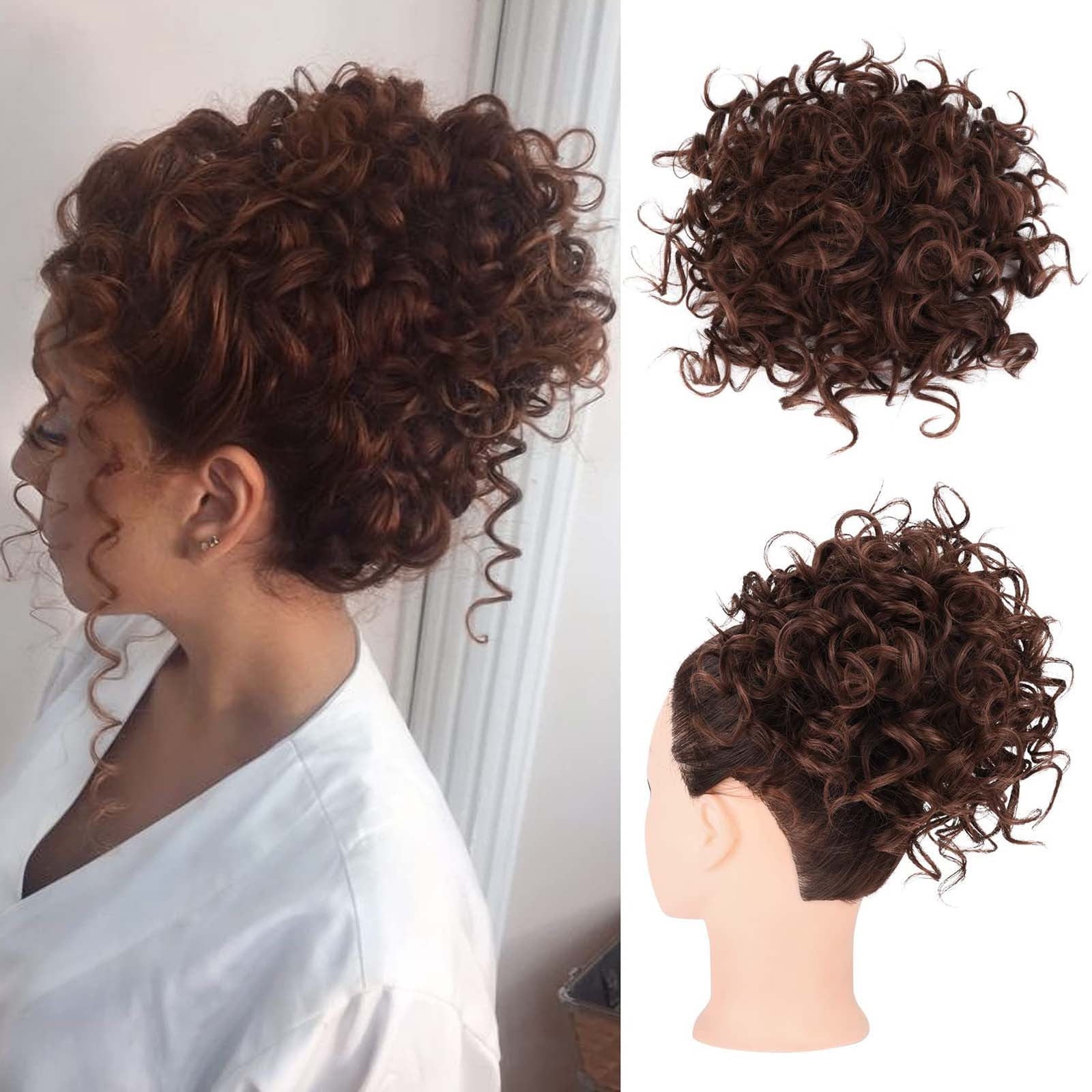 JINCBY Clearance,Wig Hair Wraps High Temperature Silk Small Curly Hair ...