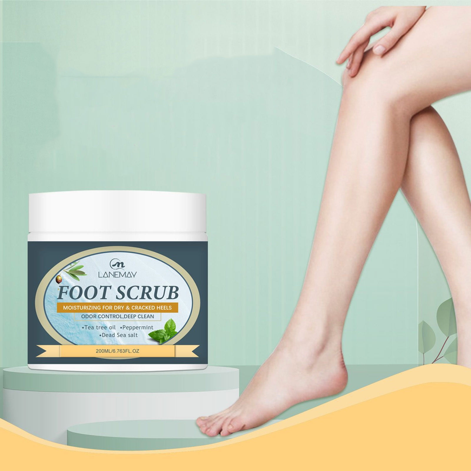 JINCBY Skin Care,Foot Scrub For Exfoliating Dead Smoothing And Leaving ...