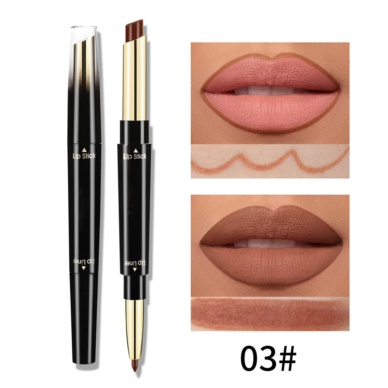 JINCBY Skin Care,Lipstick Lipliner Two In One Non Staining Cup Non ...