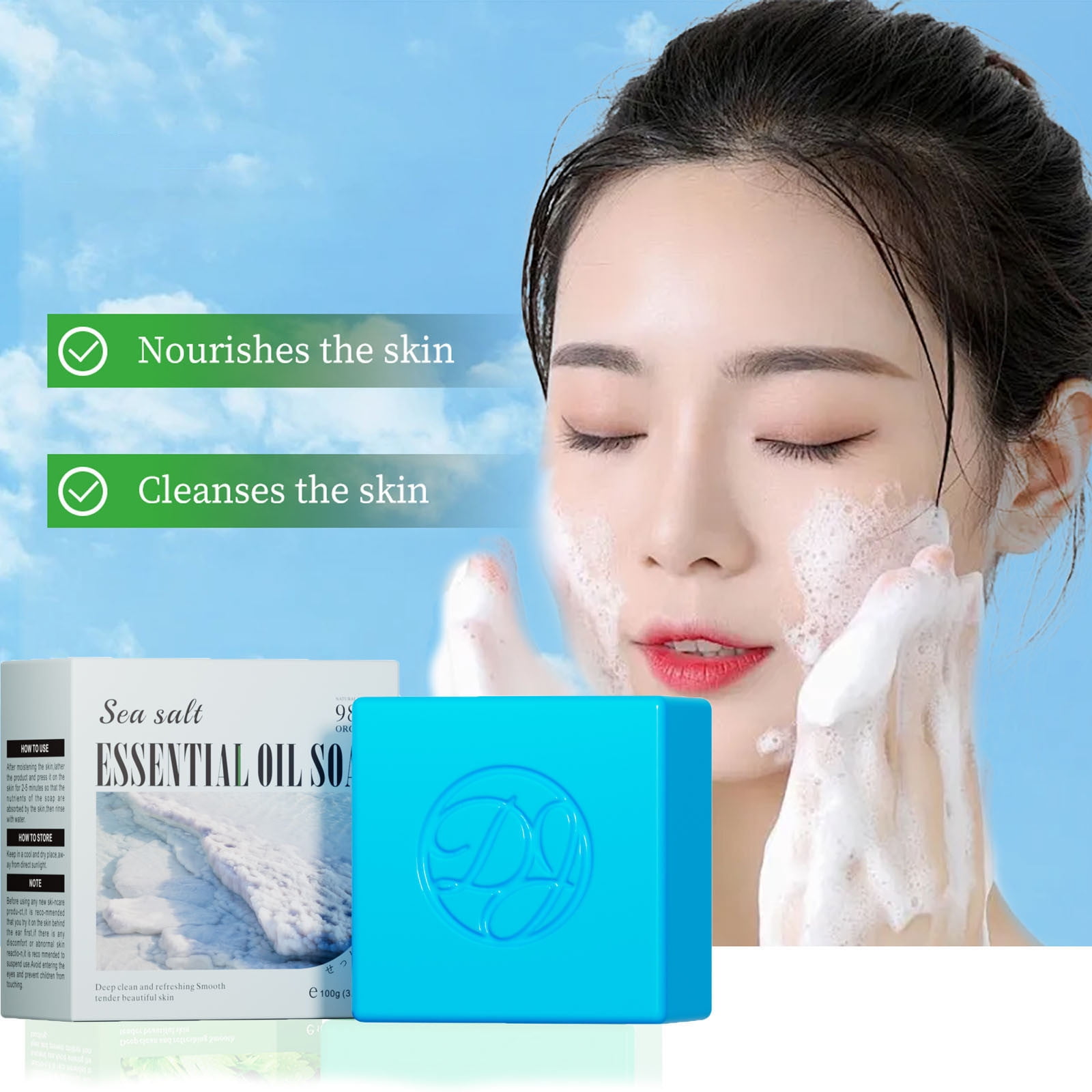 JINCBY Skin Care, Oil Soap Cleansing Bath And Shower Oil Soap Cleansing ...