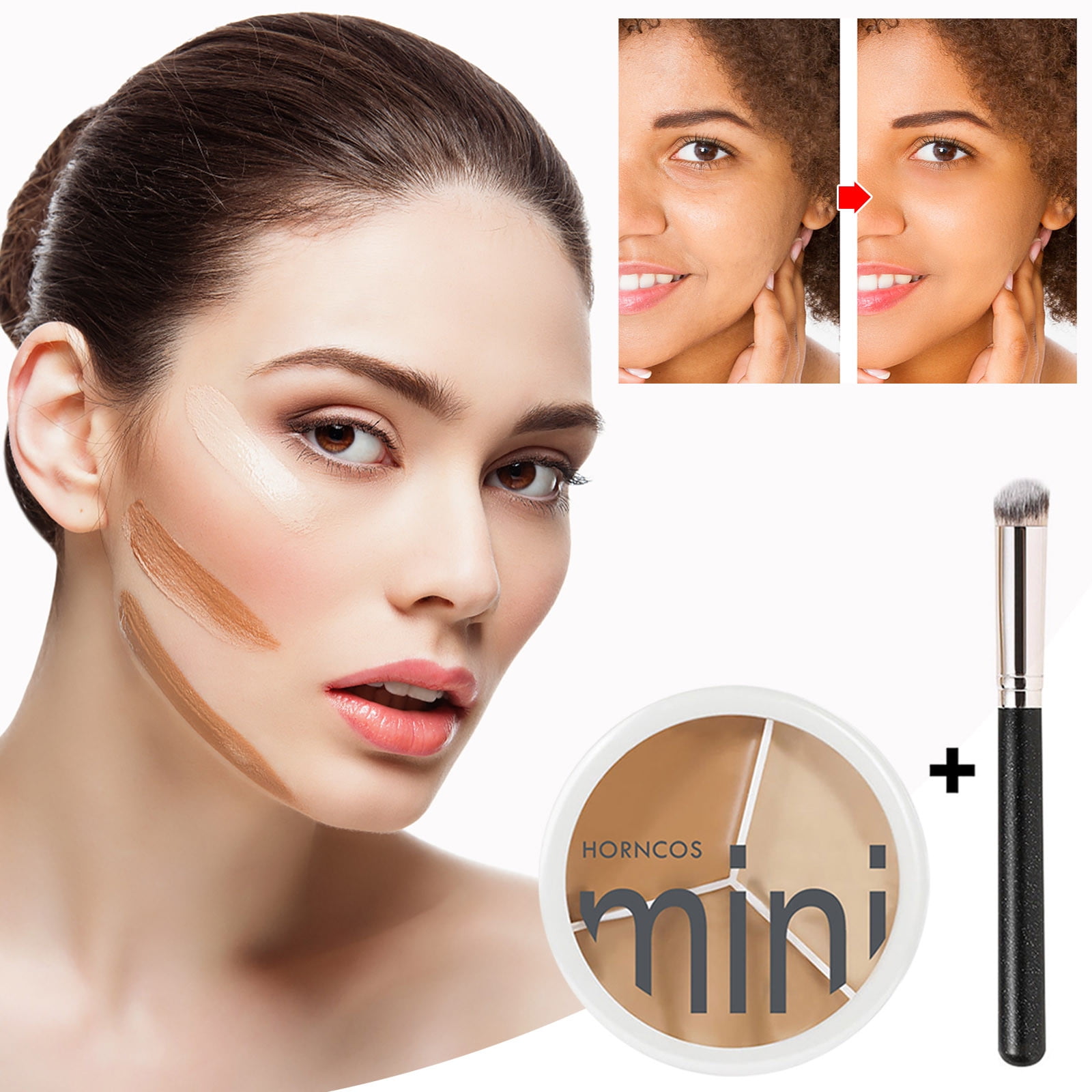 JINCBY Skin Care,Three Color Concealer Three Color To Cover Spots ...