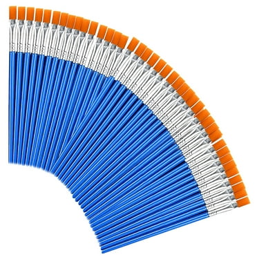 Dynasty Short Lacquered Handle Mini Micron Detail Brush Set, Assorted ...