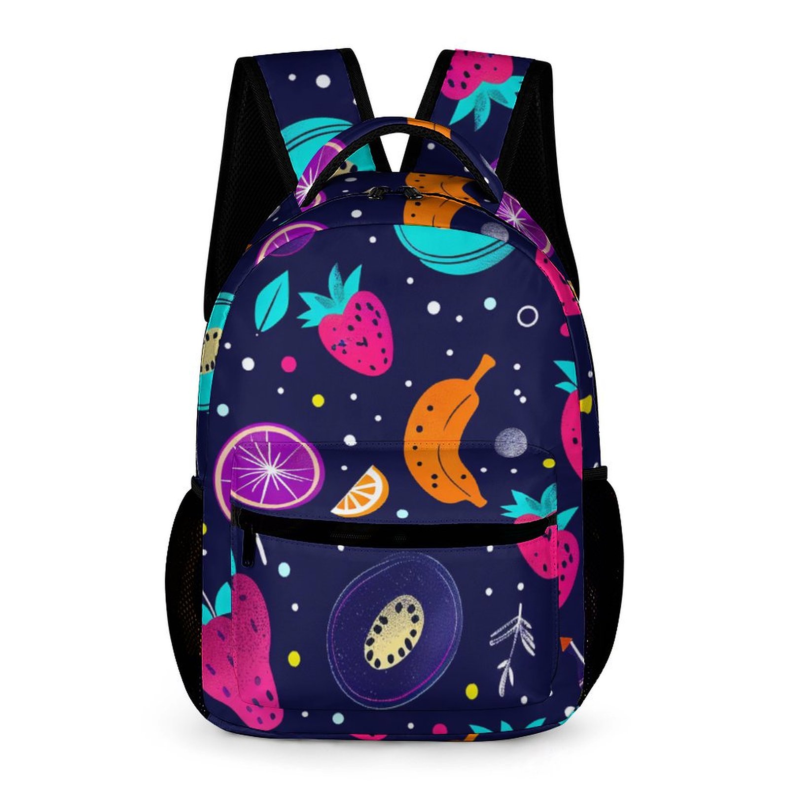JINGDS Colorful Fruits Scenes Design-64 Toddler School Backpack, Small ...