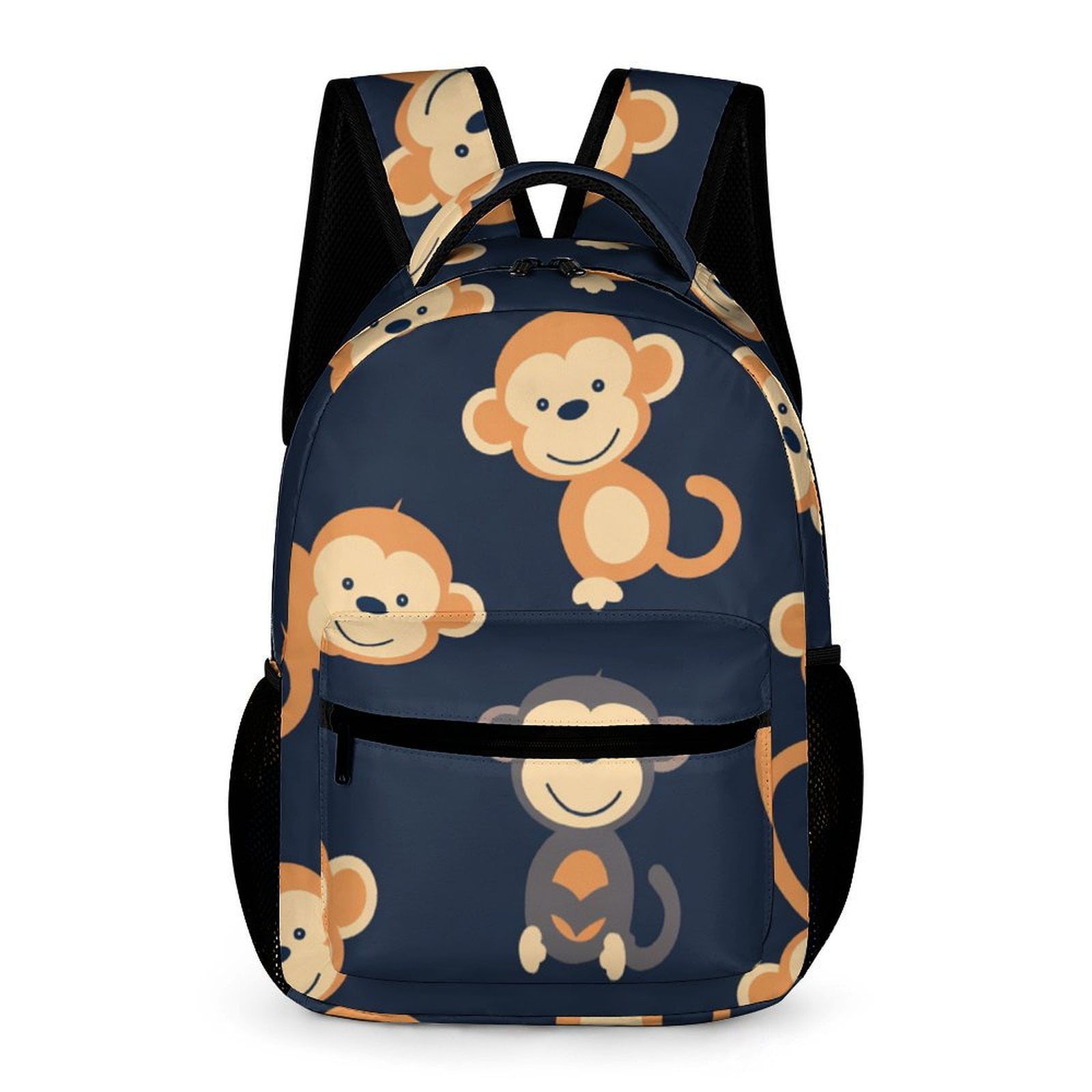 JINGDS Fun Monkeys Themes-716 Toddler School Backpack, Small Kids ...