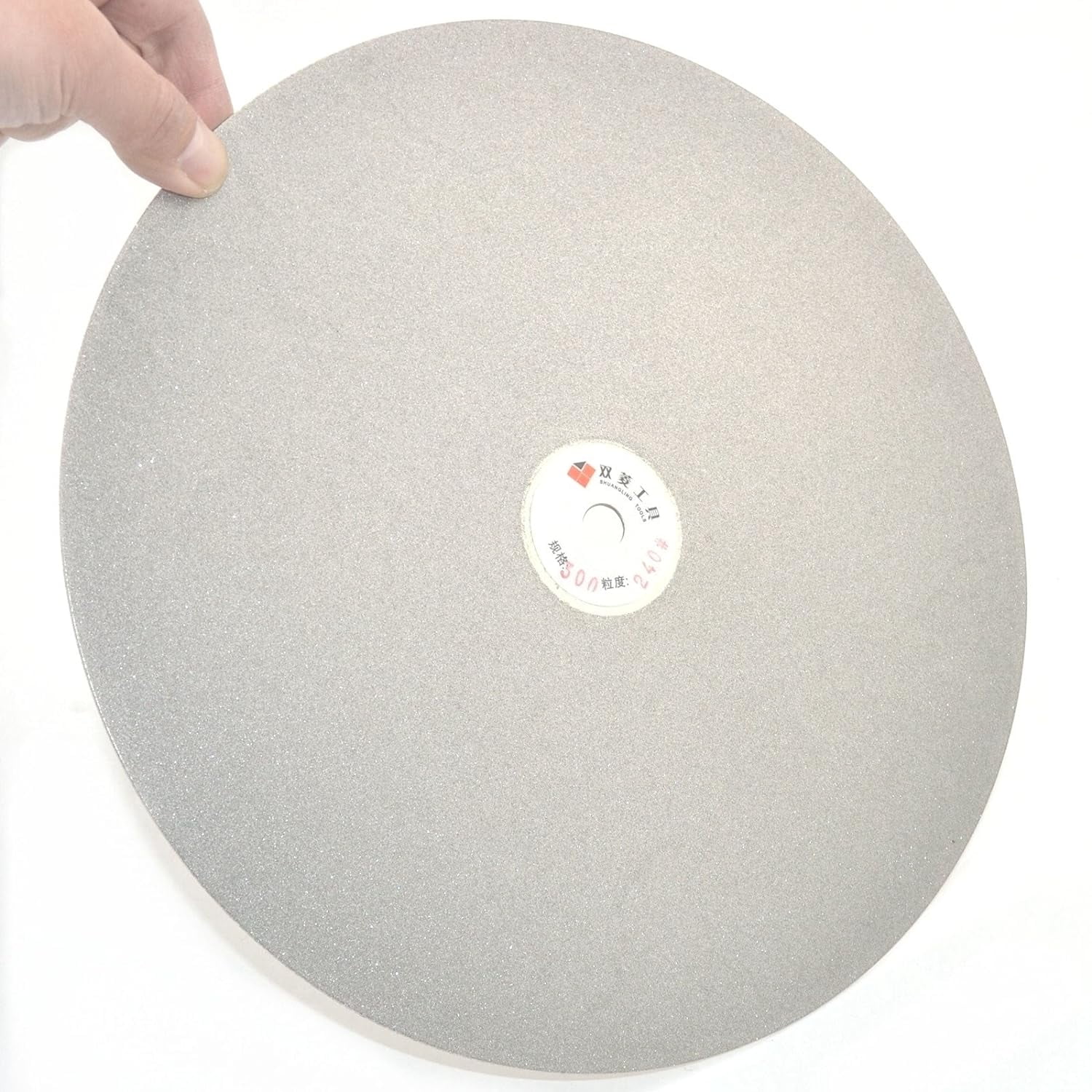 JINGLING 12" inch 300mm Diamond Grinding Disc Grit 240 Flat Lap Disk ...