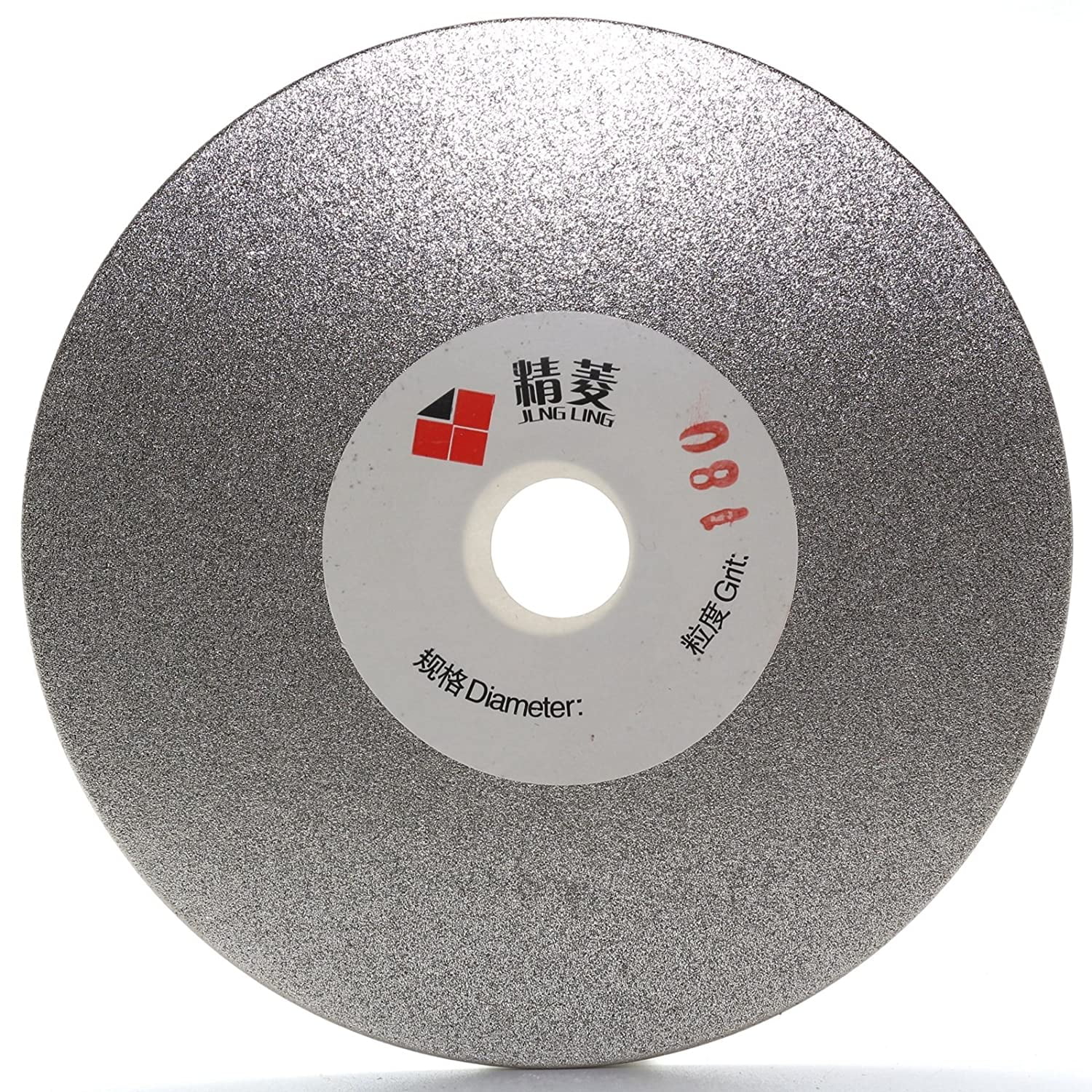 JINGLING 4" inch 100mm Diamond Flat Lap Disc Coated Grinding Disk Grit ...
