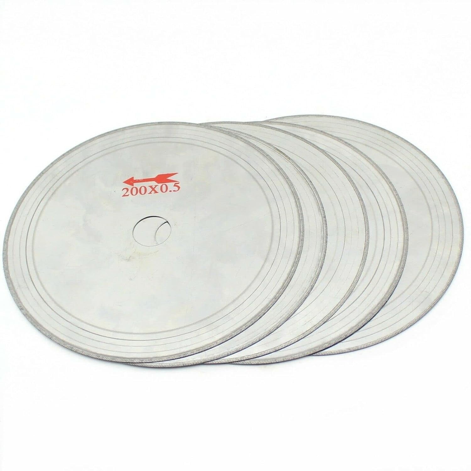 JINGLING 8" inch 200mm Diamond Lapidary Saw Blades Super-Thin Rim .026 ...