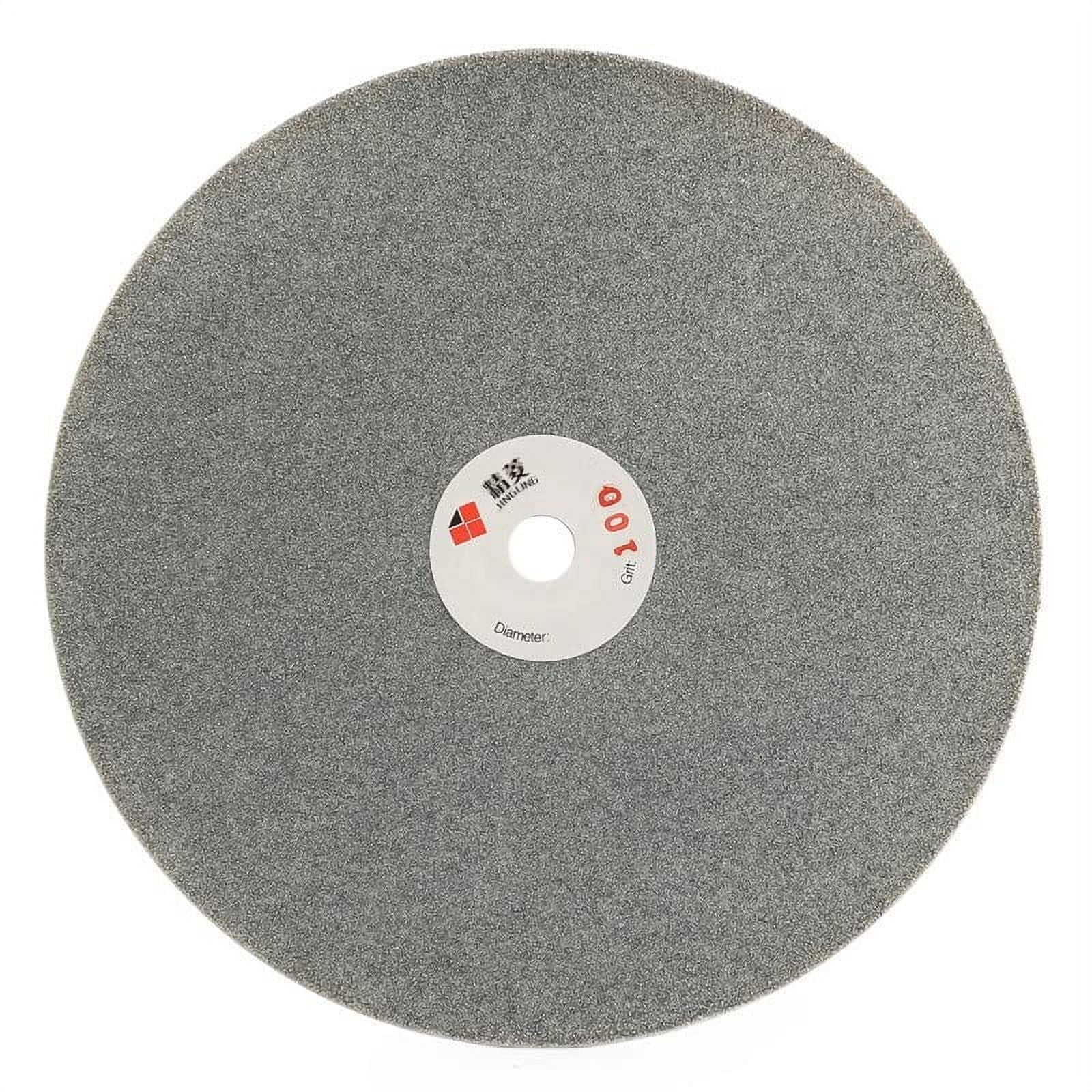 JINGLING 8" inch Diamond Grinding Disc 100 Grit Flat Lap Disk Lapidary ...