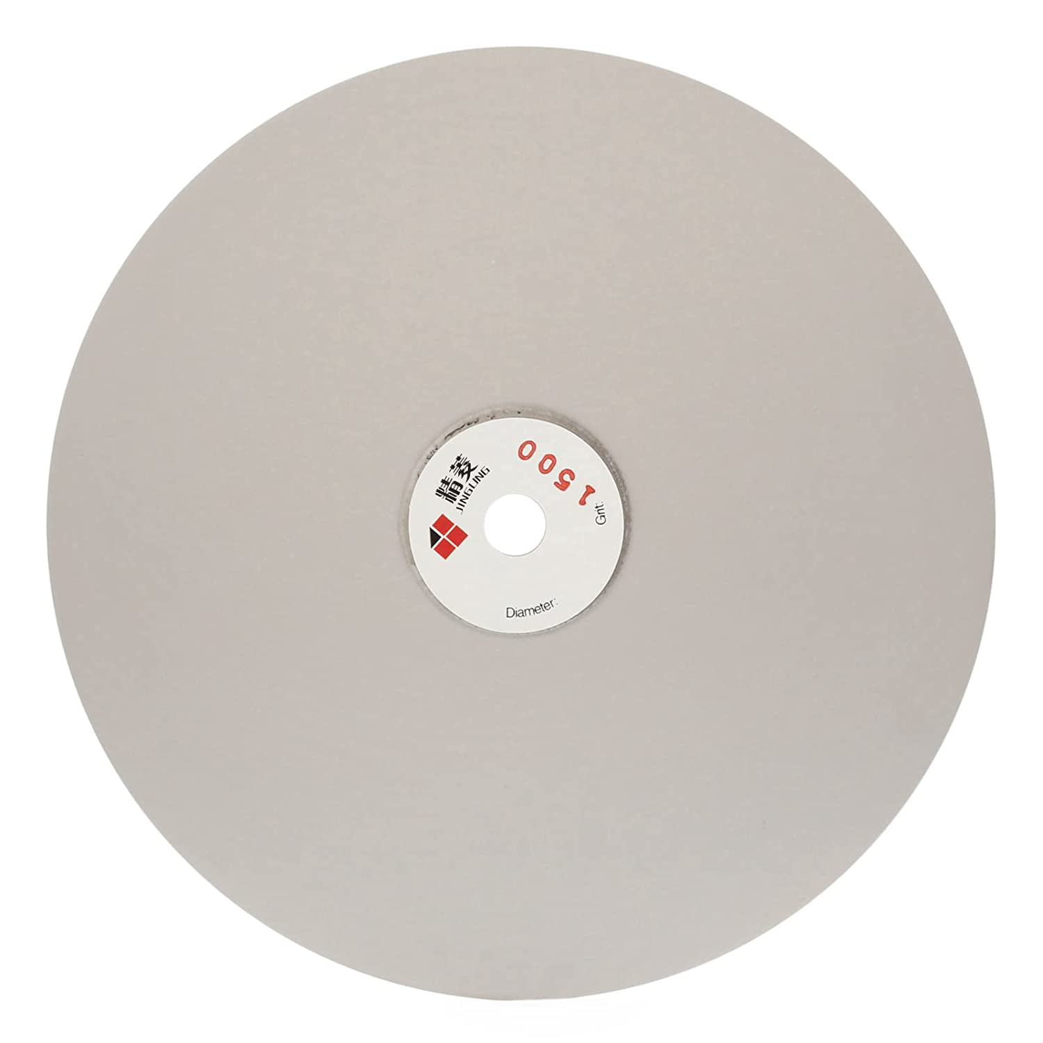 JINGLING 8" inch Diamond Grinding Disc 1500 Grit Flat Lap Disk Lapidary ...