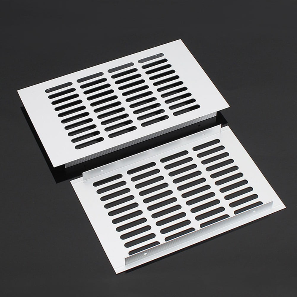 JINGT 150mm Aluminium Rectangular Cabinet Wardrobe Air Vent Grille ...