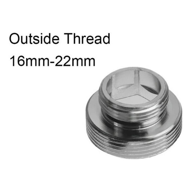 JINGT 16mm-22mm Brass Tap Aerator Connector Outside Thread Kitchen ...