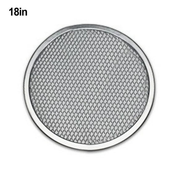 JINGT 1Pc Non Stick Pizza Screen Pan Baking Tray Metal Aluminum Net ...