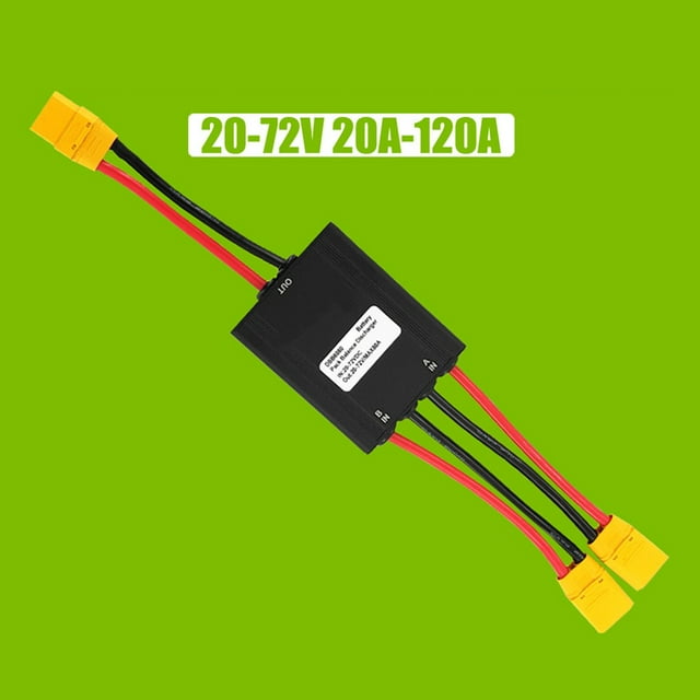 JINGT 2 Lithium Battery Parallel Module Discharge Device 20V-72V20A30A40A80A120A 120A XT90 ...