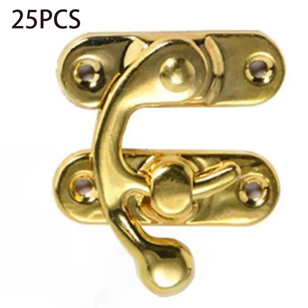 JINGT 25PCS Antique Box Suitcase Toggle Latch Buckles Wooden Box Lock ...