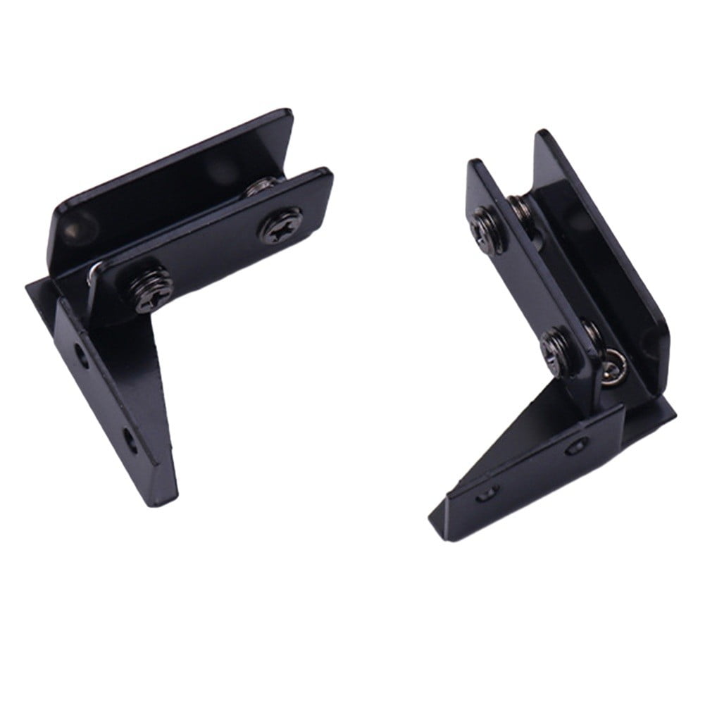 JINGT 2PCS/set Non-Porous Glass Door Hinge Hinge Display Cabinet ...