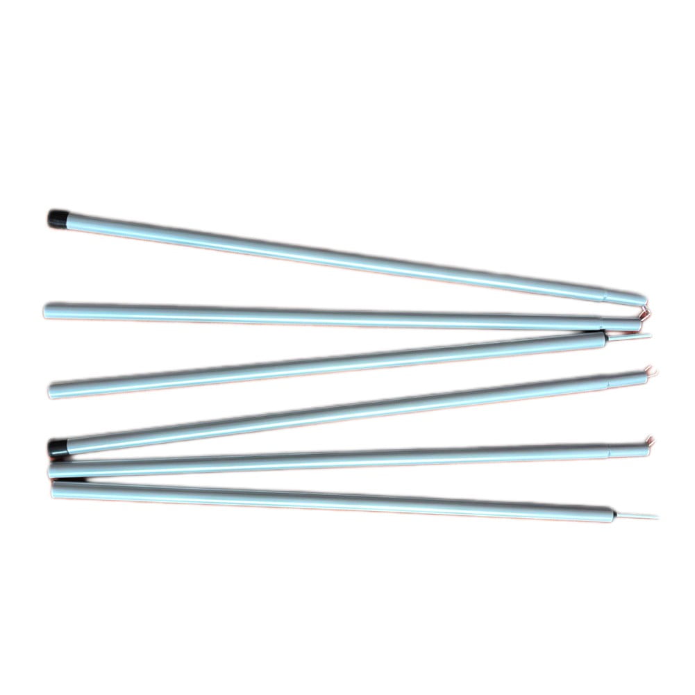 JINGT 2pcs 1.6m/2m Telescopic Tarp Poles Awning Sun Shade Sail Pole for ...