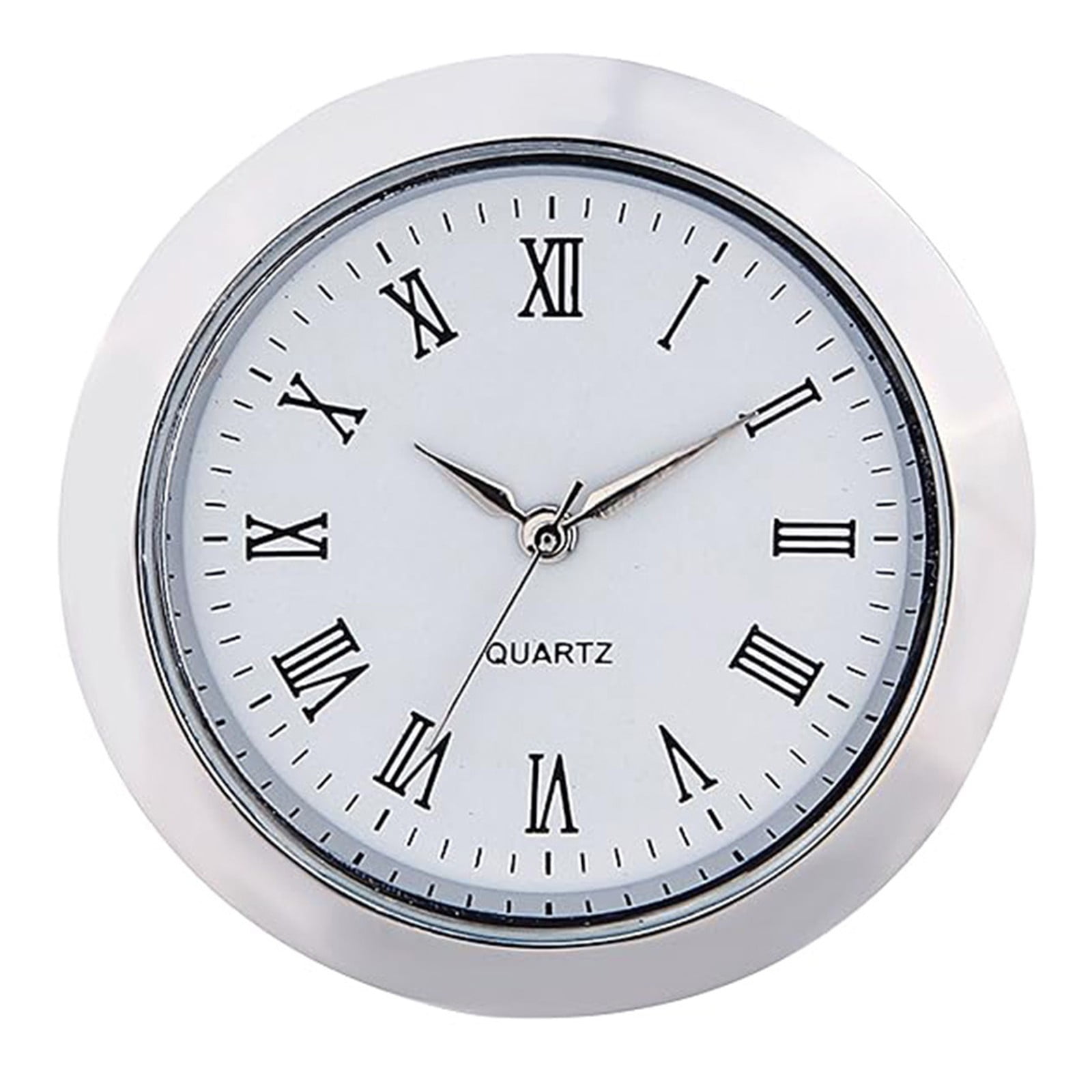 JINGT 36mm Quartz Clock inserts Movement Replacement DIY Gold Arabic ...