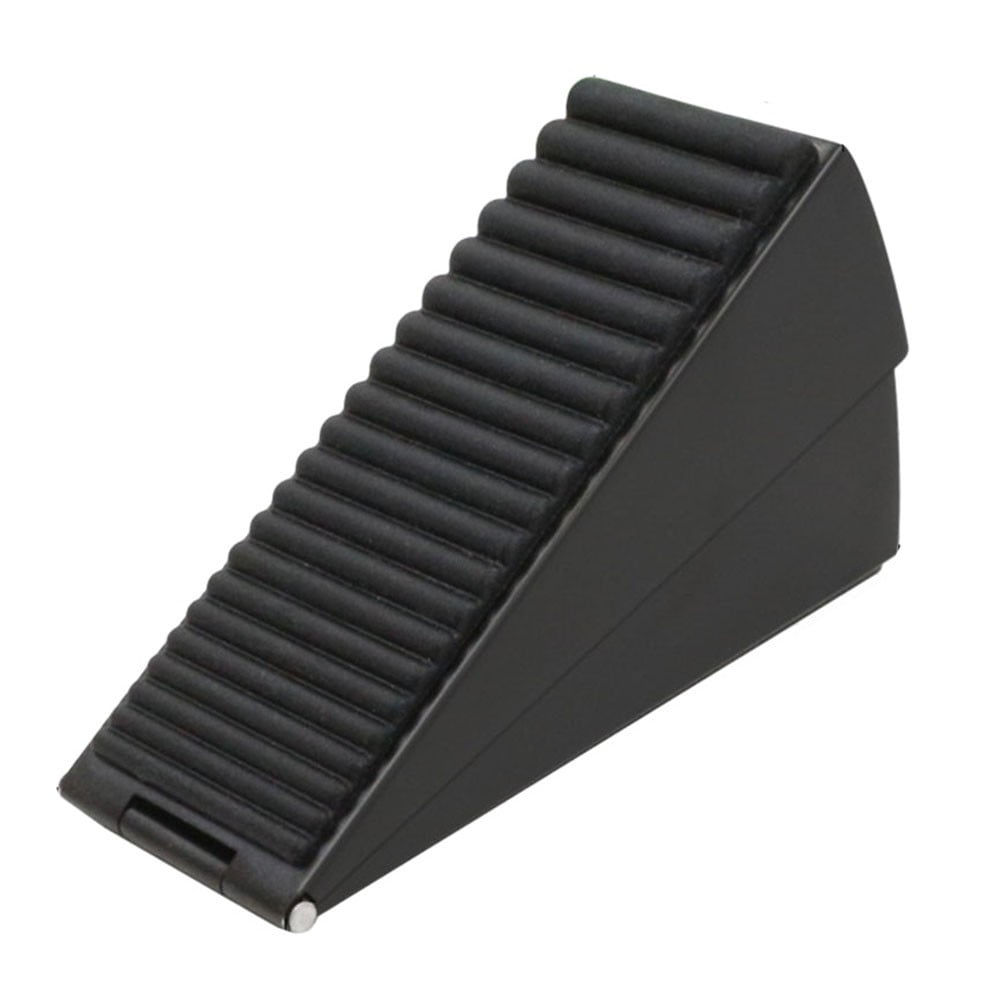 JINGT Adjustable Rubber Door Stop Spring Loaded Door Wedge Easy To ...
