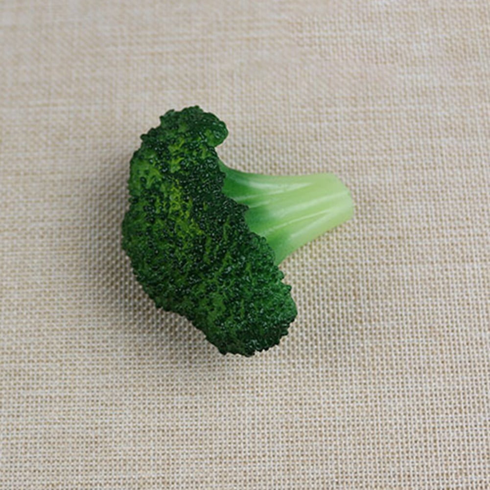 JINGT Artificial Simulationn Cauliflower Broccoli Hotpot Ingredient ...