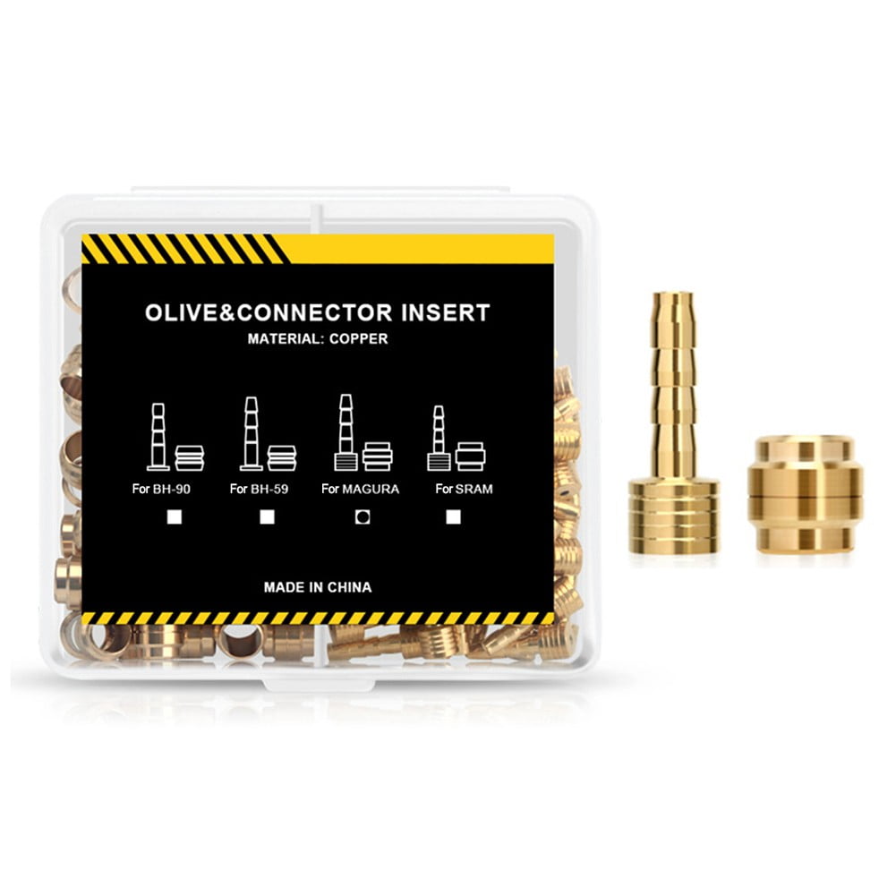 JINGT Bicycle Spare Parts Package Featuring 50 Break Hose Components ...