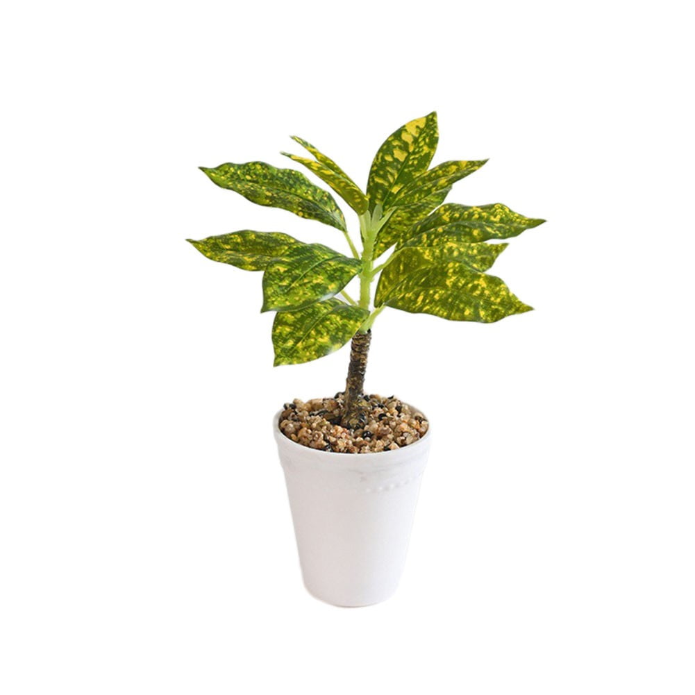 JINGT Bring Nature Indoors With Compact 8 66 In Tall Artificial Green ...