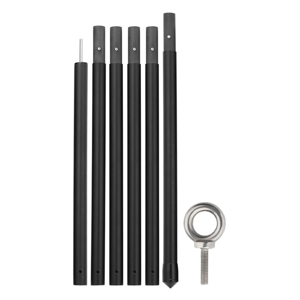 JINGT Carbon Fiber Tarp Poles Camping Canopy Awning Shelter Tent Poles ...