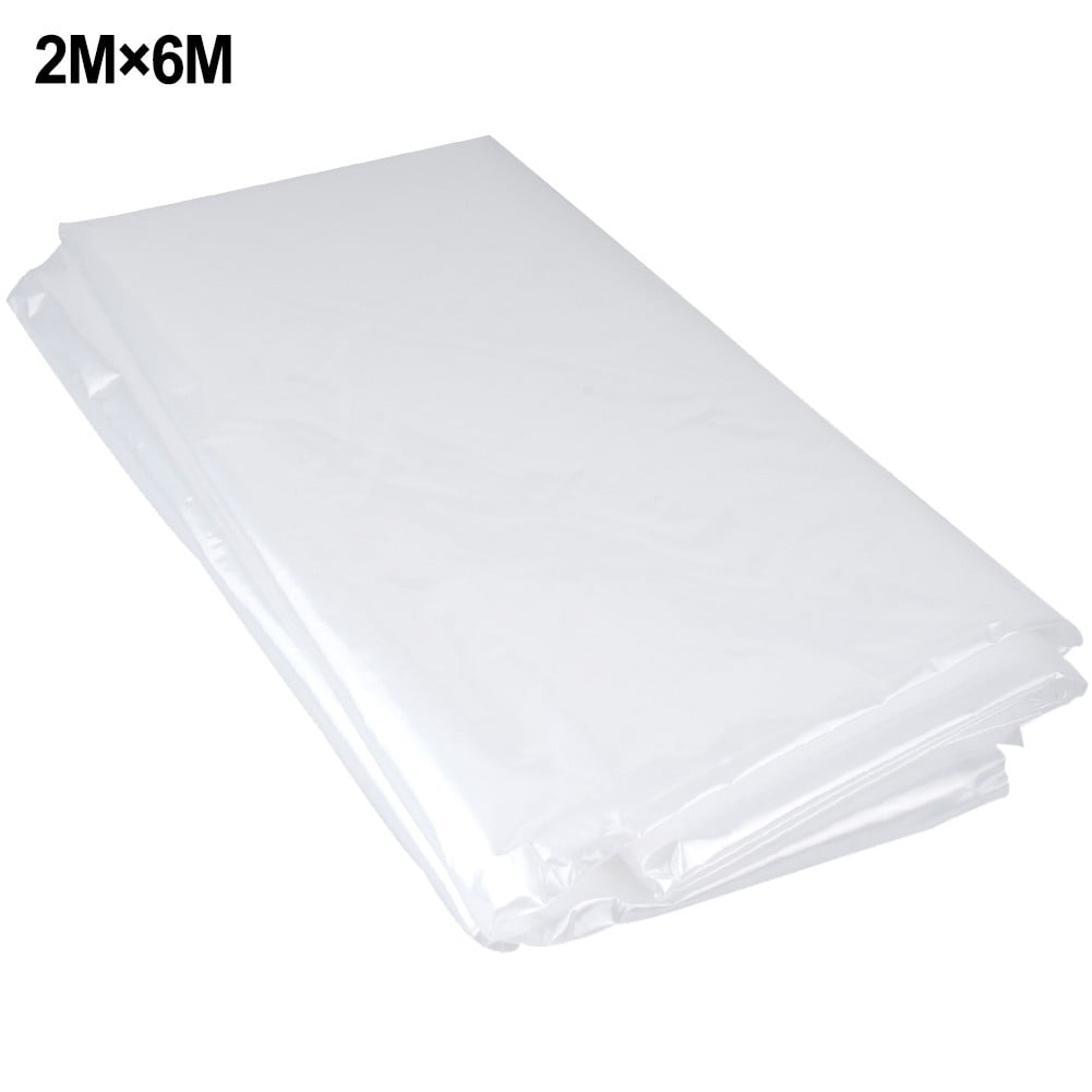 JINGT Clear Polythene Plastic Sheeting Garden Diy Material Cover For ...