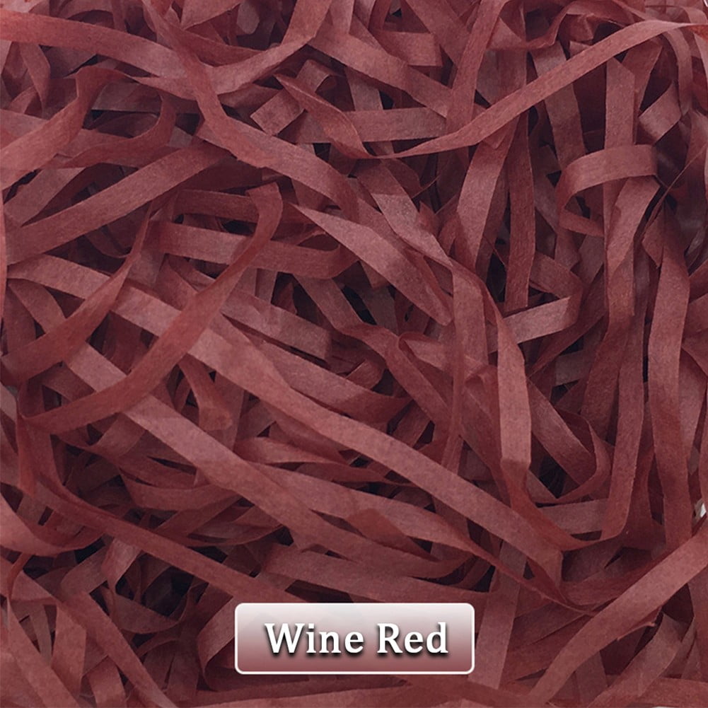 JINGT Coloured Soft Shredded Tissue Paper Hamper Gift Box Filler ...