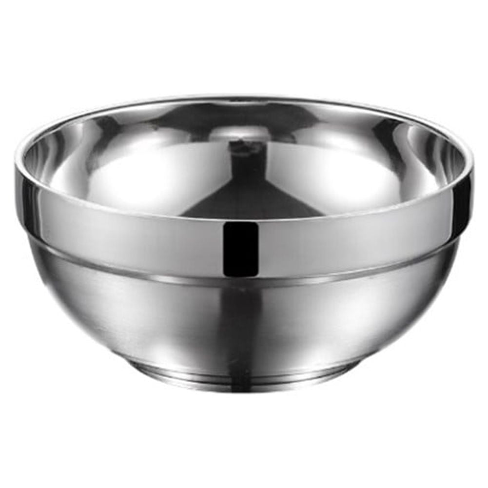 JINGT Double Layer Insulation Stainless Steel Bowls Salad Bowl Deep ...