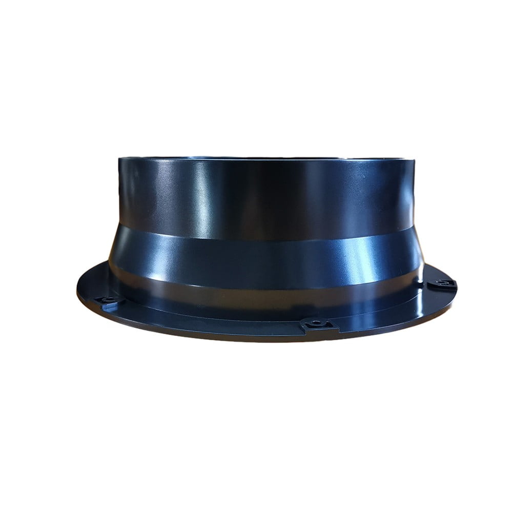 JINGT Duct Connector Hose Connector Air Ventilation Adapter Flange ABS ...
