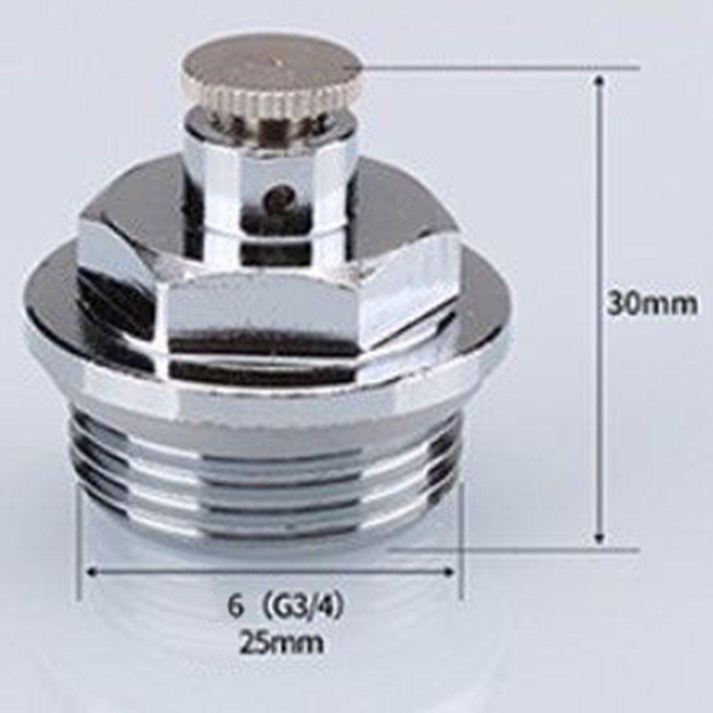 JINGT G1/2,G3/4,G1"Air Bleeder & Blank Cap Manual Radiator AIR Vent ...