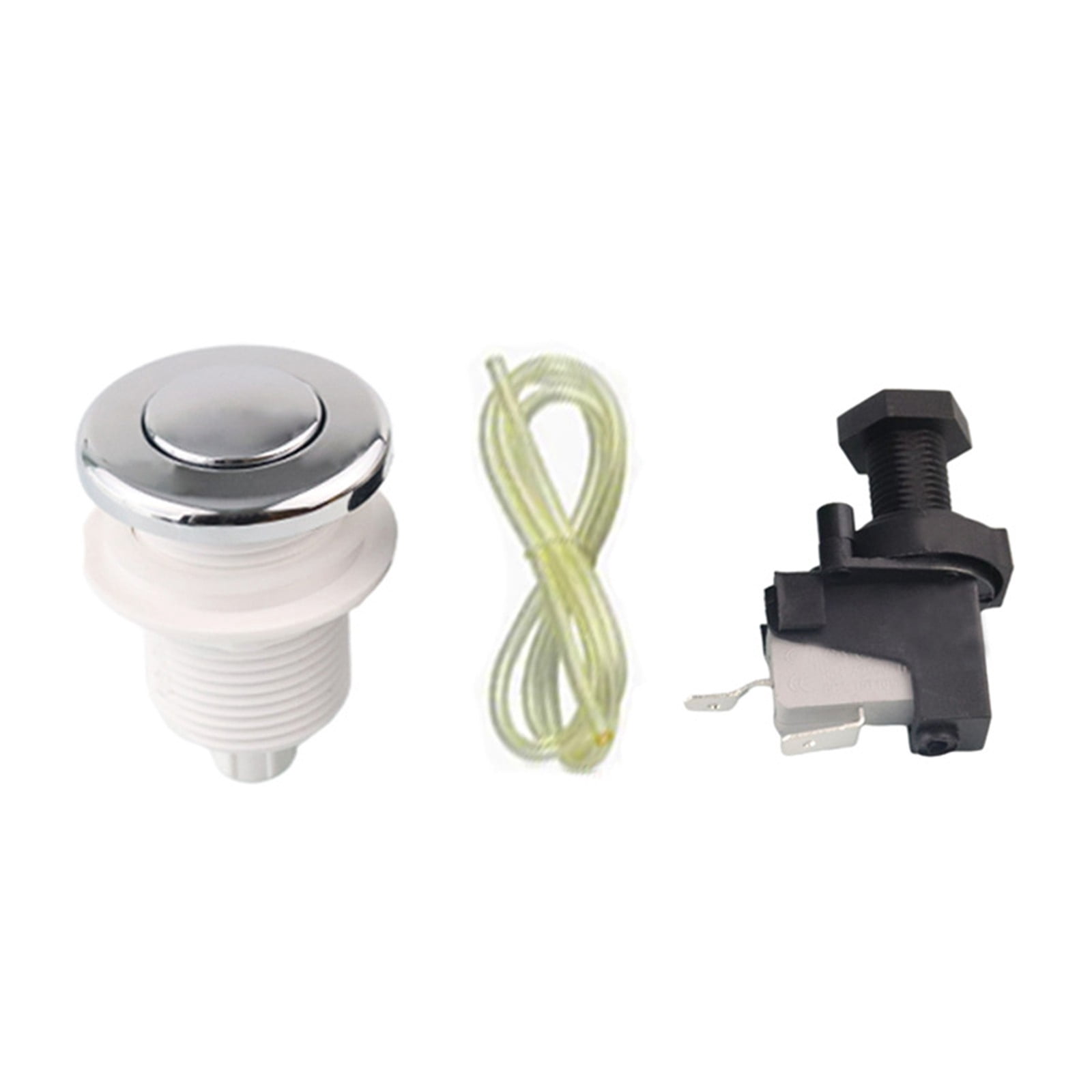 JINGT Garbage Disposal Air Switch Kit, Sink Top Stainless Steel Push ...