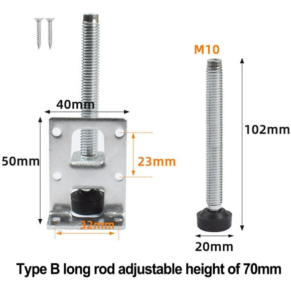 Heavy Duty Leg Leveler