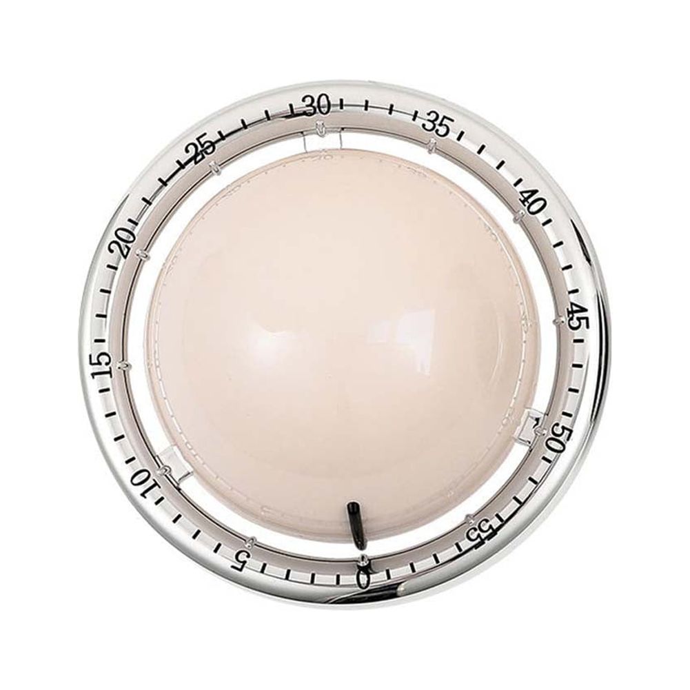 JINGT Kitchen Timer Stainless Steel Mechanical Rotating Alarm 60min ...