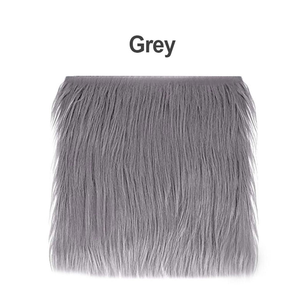 JINGT Long Hair Plush Fabric Luxury Faux Fur for Pillow Costume Dress ...
