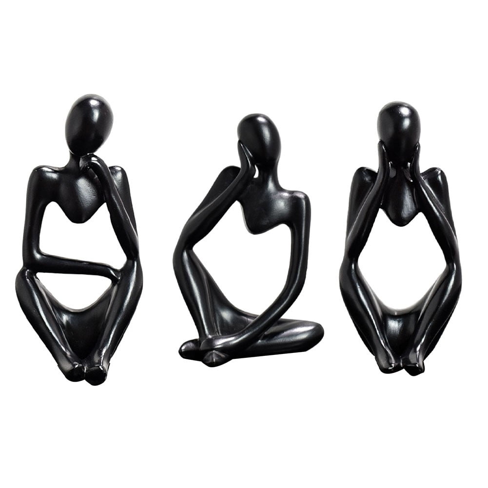 JINGT Modern Home Decoration Sculptures & Figurines for Abstract Figure ...