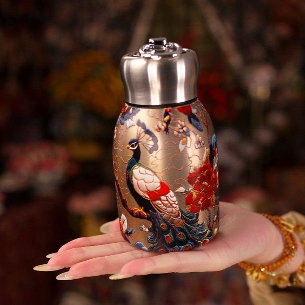 JINGT Portable Thermal Water Bottle Made from Stainless Steel Stay ...