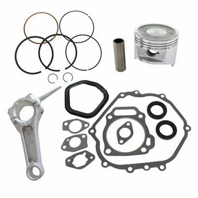 JINGT REBUILD KIT for HONDA GX390 13HP PISTON RING CONNECTING ROD SEAL ...