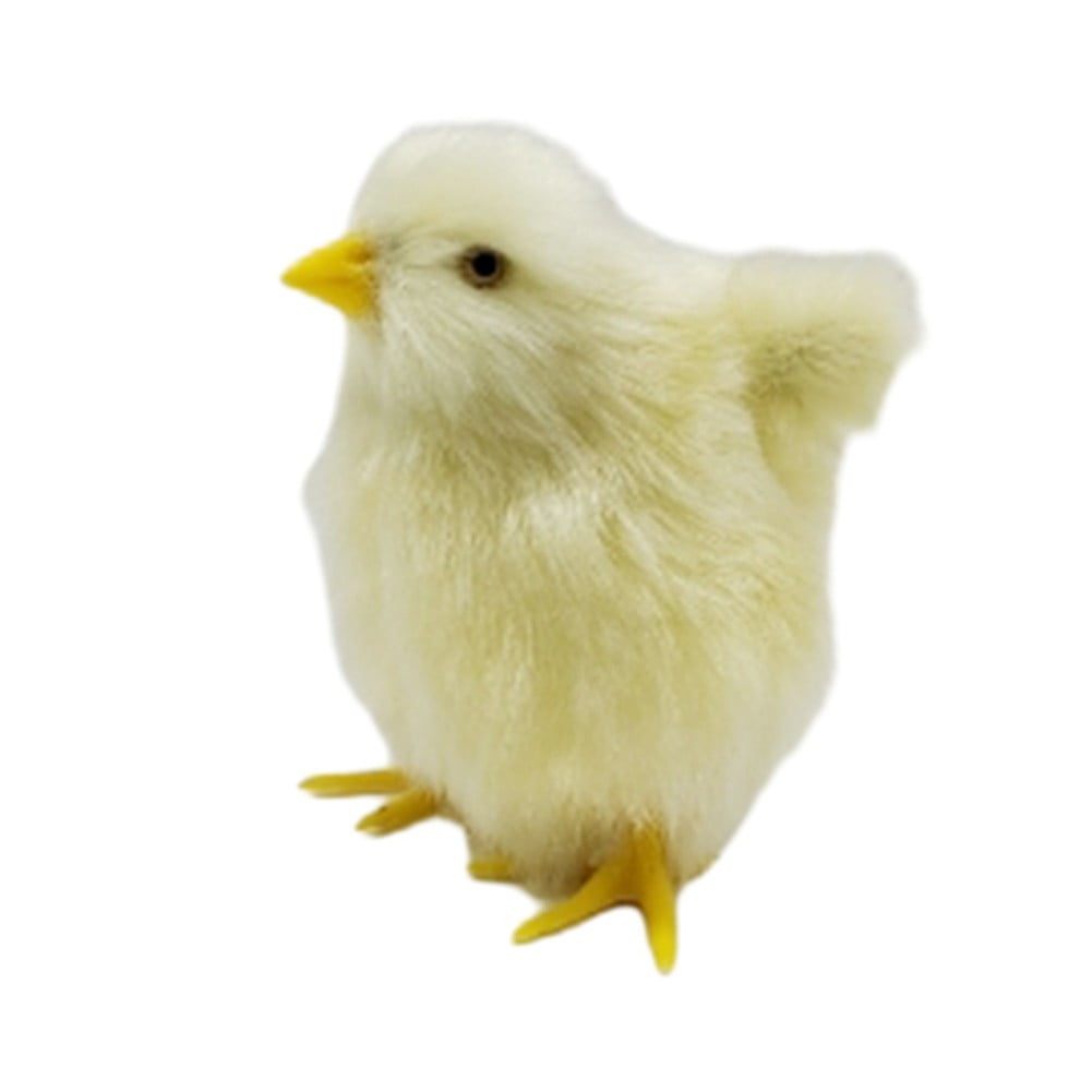 JINGT Realistic Chick Decora Animal Doll Simulation Chicken Model Plush ...