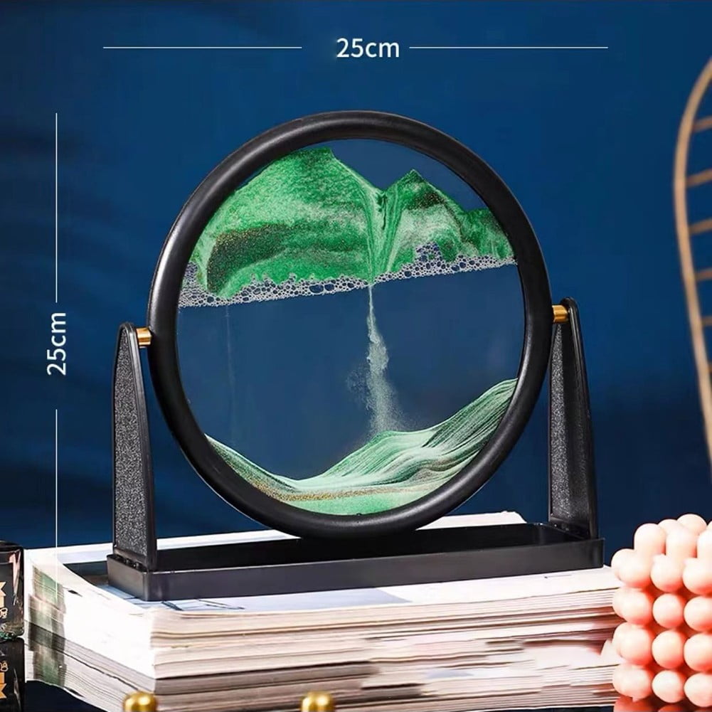 JINGT Sand picture 3D Sand Motion Art Sandcape Move sand frame ...