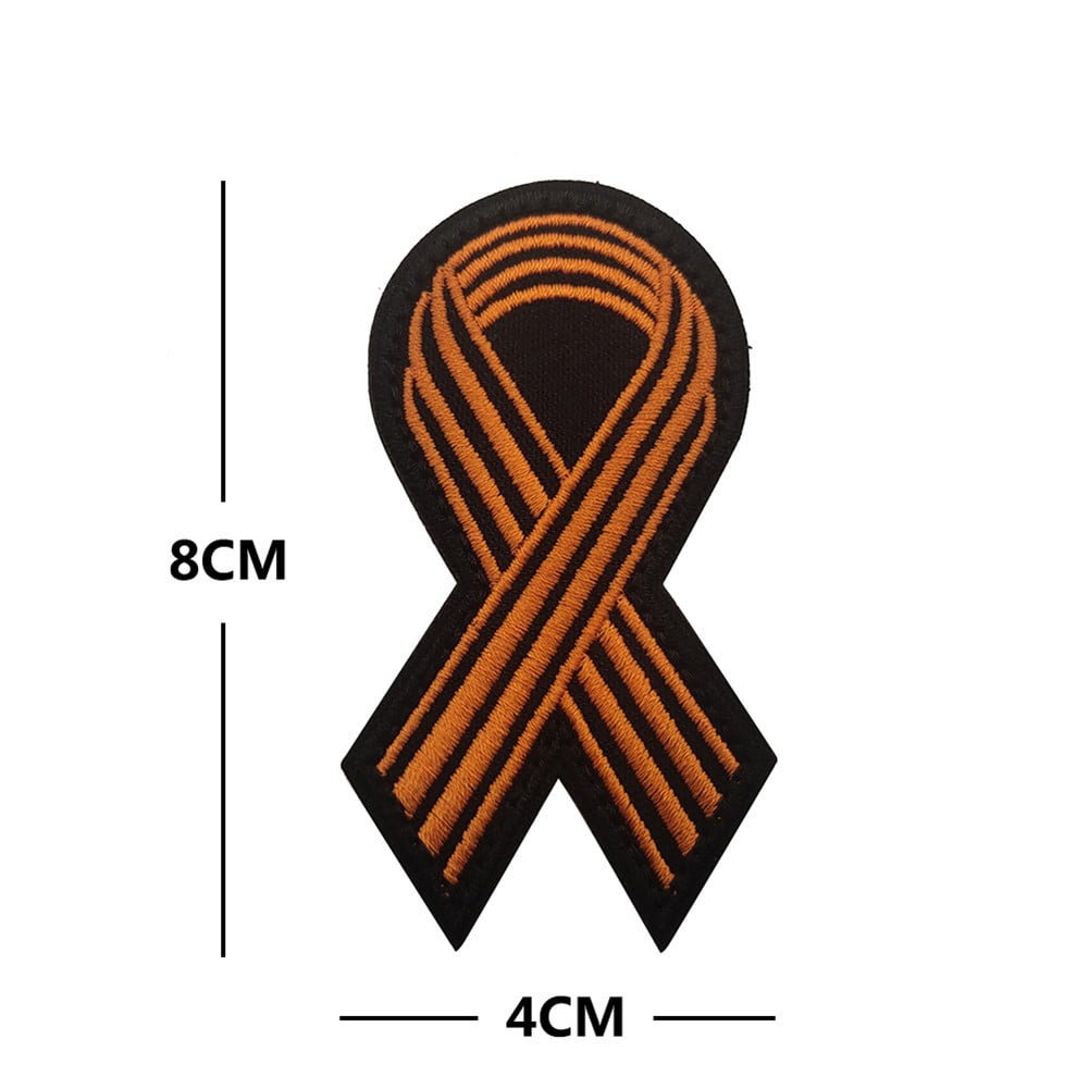 JINGT St George Ribbon Patch On Patches For Clothing Letter DIY Patch ...