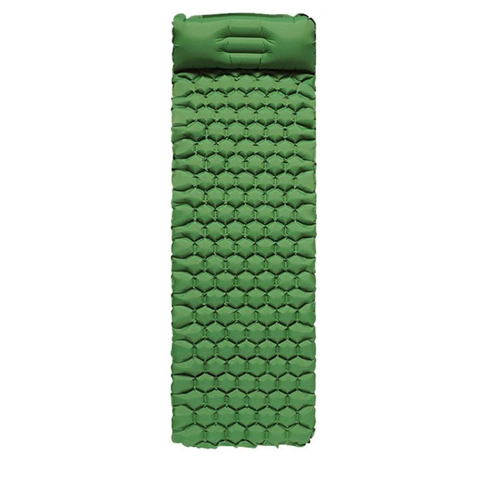 JINGT Ultra-Lightweight Inflatable Sleeping Pad with Foot Pump for ...